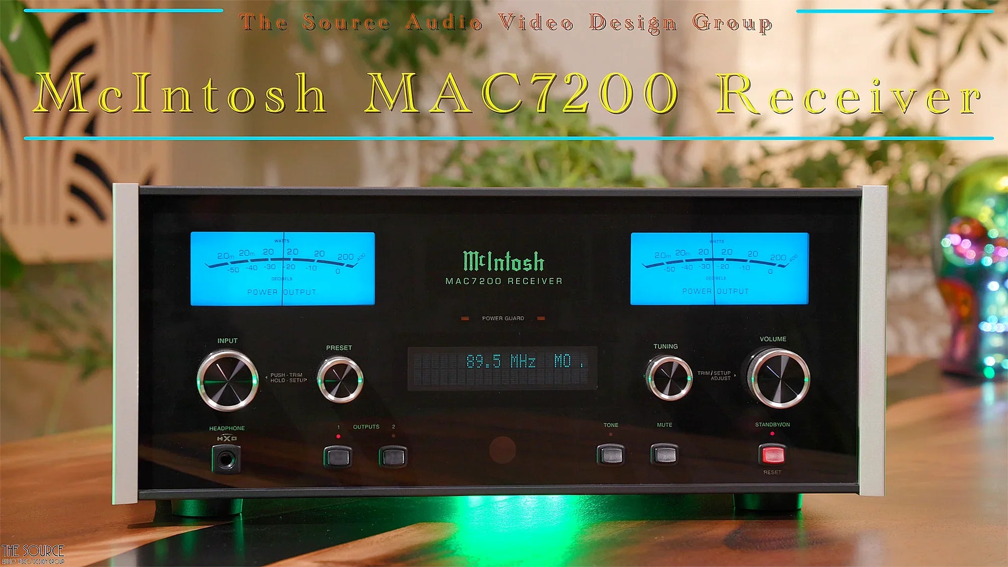 McIntosh MAC7200 Receiver 75 pounds of pure McIntosh audio bliss! - The Source AV